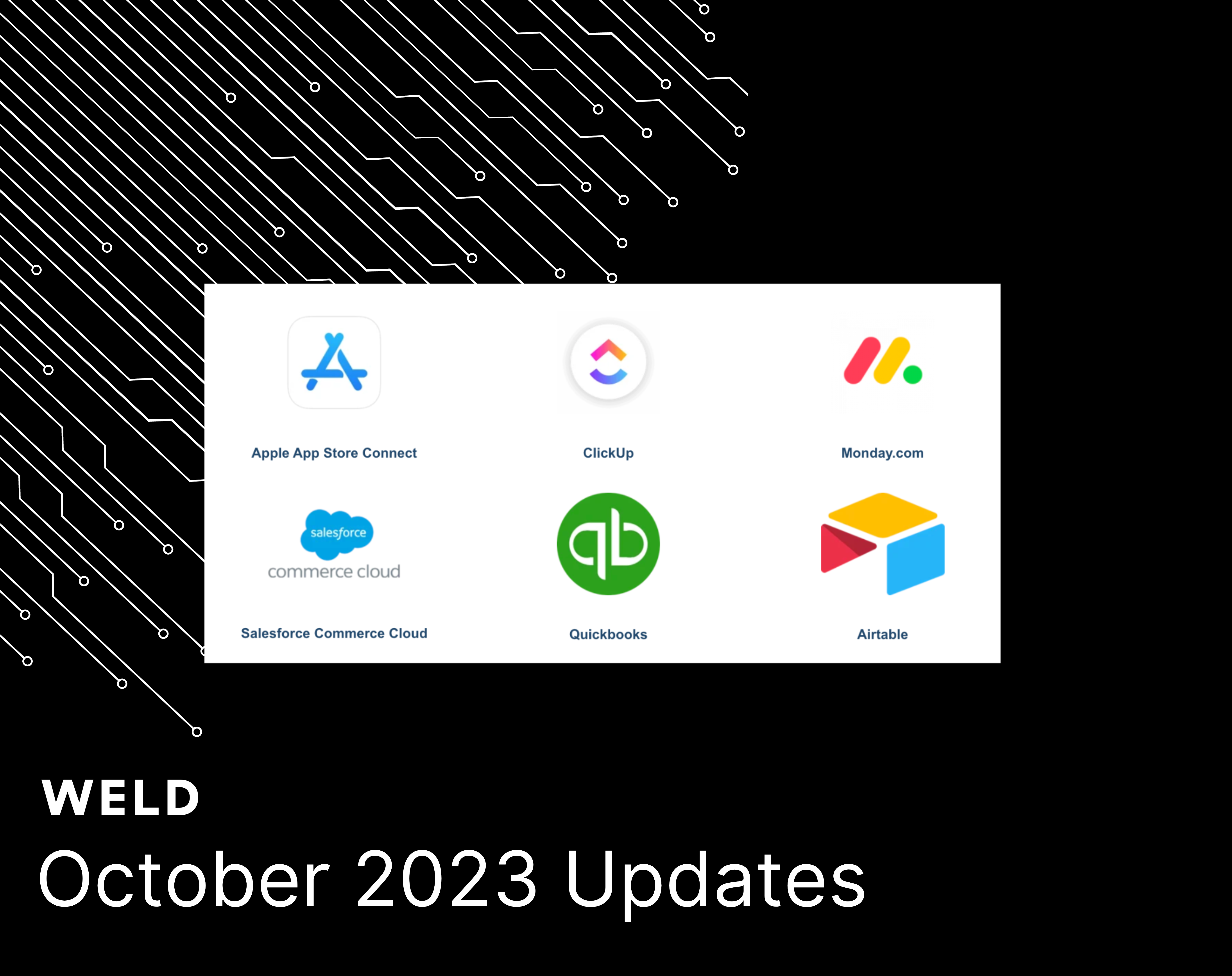 Weld October 2023 Updates Weld Blog